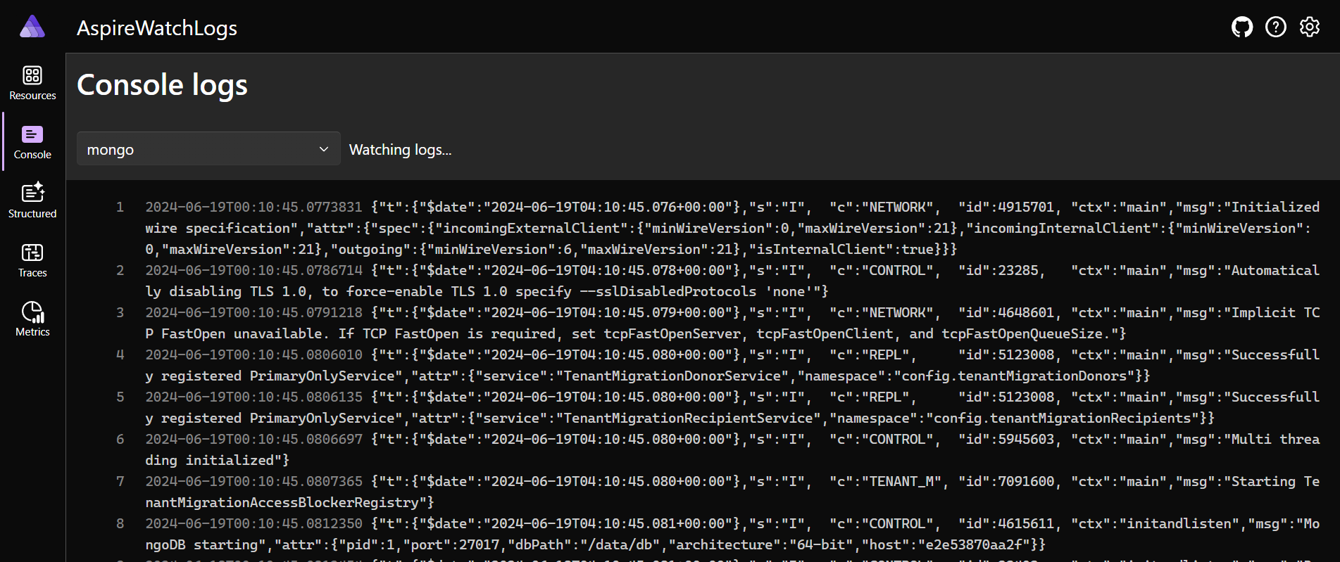Programmatically Monitoring And Reacting To Resource Logs In Net Aspire
